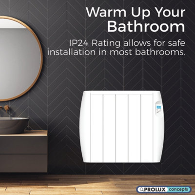 Electric Radiator 2000W (2kW): Ceramic Panel Portable & Wall Mountable ...