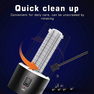 Electric Rechargeable Mosquito Killer Lamp UV Bug Zapper Fly Insect ...