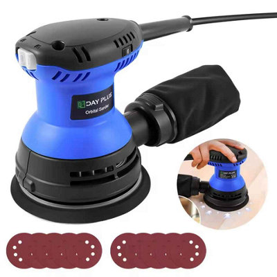 Electric Sander 6 Speed Track Sander for Wood Furniture Metal and Car ...