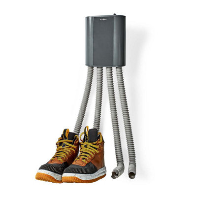 Electric Shoe Dryer, Wall Mounted Boot Warmer with Heat Blower, 4 Warm ...