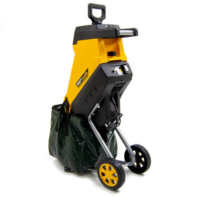 Electric Shredder Wolf Garden Silent Quiet Cutter 2500w with 45L ...