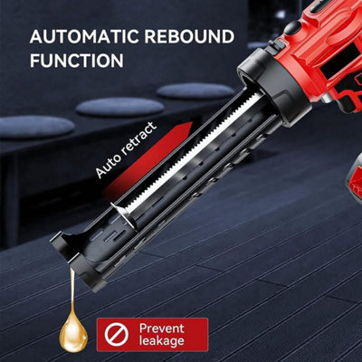 Electric Silicone Gun for 18V 1500mAh Electric Cartridge Gun Silicone ...