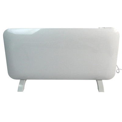 Electric Space Heater Panel Radiator 2000W Slim Timer Thermostat Wall ...