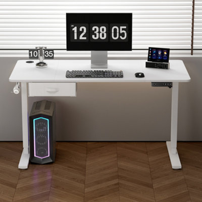 Electric Standing Desk Sit Stand Desk Height Adjustable Home Office ...