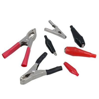 Electrical Crocodile Clip Assortment Set Mini Alligator Charging Clamps ...