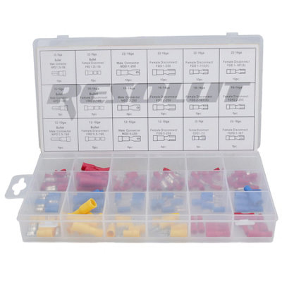 Electrical Wire Terminal Insulated Connectors Spade Connector Butt ...