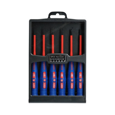 Electricians VDE Precision Tamper Torx Star Screwdriver Set T5 - T10 ...
