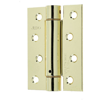 Electro Brassed Single Action Spring Hinge - Pack of 3 (102x76x2.7mm ...