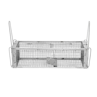 ELECTRO-GALVANIZED HUMANE MOUSE TRAP CAGE