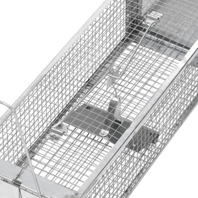 ELECTRO-GALVANIZED HUMANE MOUSE TRAP CAGE