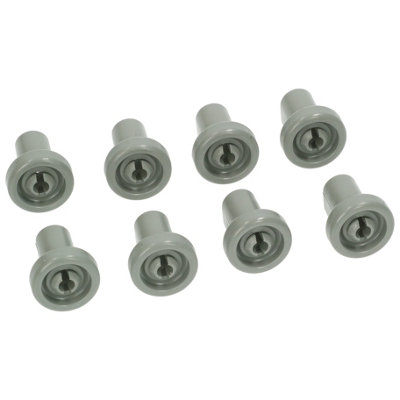 Electrolux Genuine Upper Basket Wheel Pack of 8 - DST50286967000