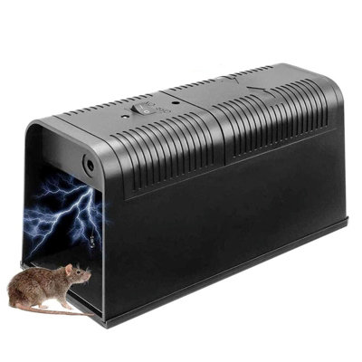 Electronic Mouse Trap Mice Rat Killer Pest Control Electric Shock ...