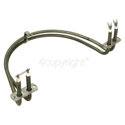 Electruepart Compatible Half Moon Fan Oven Element 1700W - ELE9050