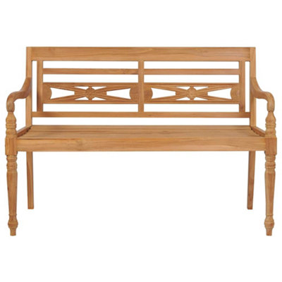 Elegant Batavia Bench 120 cm Teak