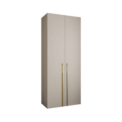 Buy Elegant Cashmere Como 3 Hinged Door Wardrobe H2460mm W1000mm D500mm ...