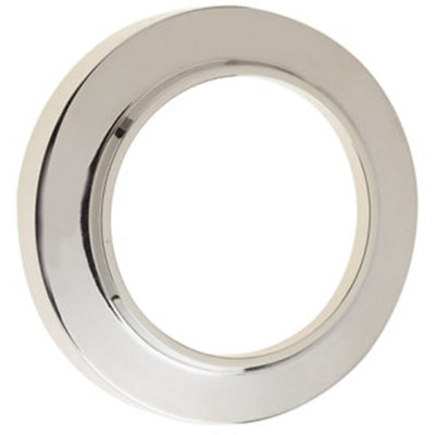 Elegant Chamfered Outer Roses for Escutcheons in Polished Nickel ...