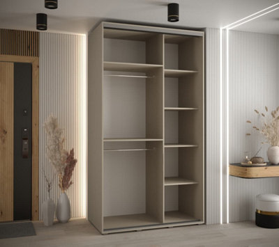 Elegant Dakota IX Sliding Door Wardrobe 1400mm - Space-Saving Storage ...