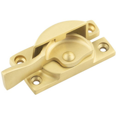 Elegant Satin Brass Fasteners for Windows - Window Fastener