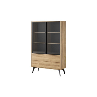 Elegant Slide Display Cabinet 1000mm x 1650mm x 390mm - Elegant Storage ...