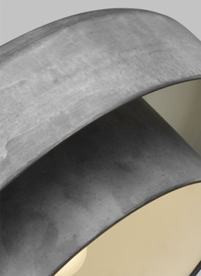 Elegant Weathered Galvanized 1 Bulb Ceiling Pendant Light with E27 Socket