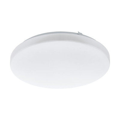 Elegant White LED Wall Flush Ceiling Light - 17.3W Adjustable Design
