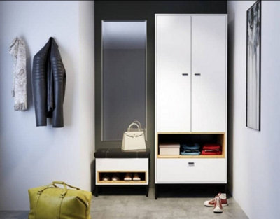 ELEVATE YOUR ENTRYWAY WITH THE ELEGANT OLIER 08 HALLWAY CABINET 800MM X ...