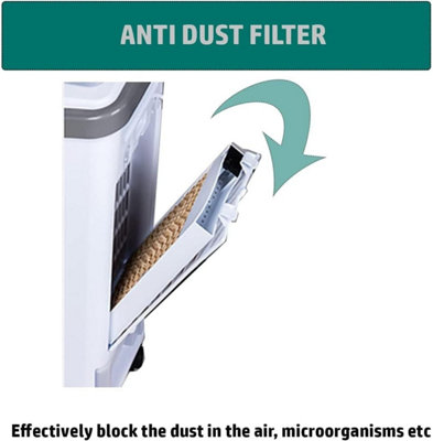 ELEX Portable Powerful Digital Evaporative Air Cooler AC Fan With ...