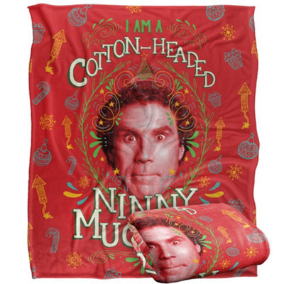 Elf Ninny Muggins Blanket Multicoloured (One Size)
