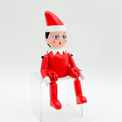 Elf Puppet Ornament - L4 x W7 x H15 cm | DIY at B&Q