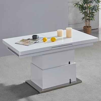 Elgin Extendable Dining Table Family Kitchen Dining Living Durable ...
