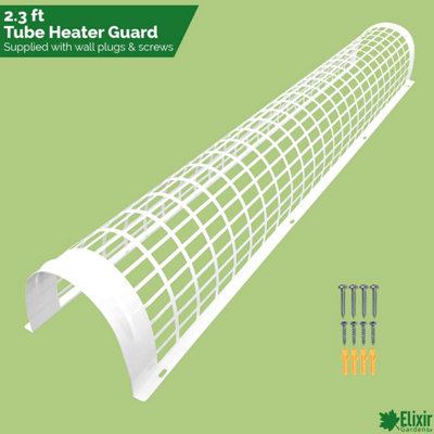 Elixir Gardens 2.3ft Electric Tube Heater Guard
