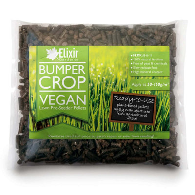 Elixir Gardens Bumper Crop Lawn, Turf & Grass Pre-Seeder Fertiliser ...