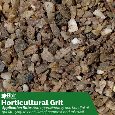 Elixir Gardens Horticultural Potting Grit Mix With Compost & Soils for ...