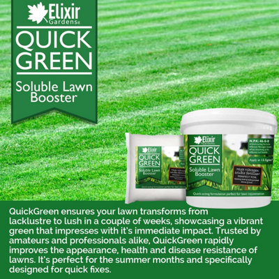 Elixir Gardens Quick-Green Soluble Urea Prills 46% Nitrogen Lawn ...