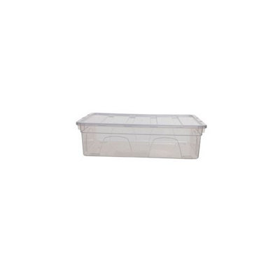 Elixir Gardens Space Master Clear Plastic 11L Storage Box x6