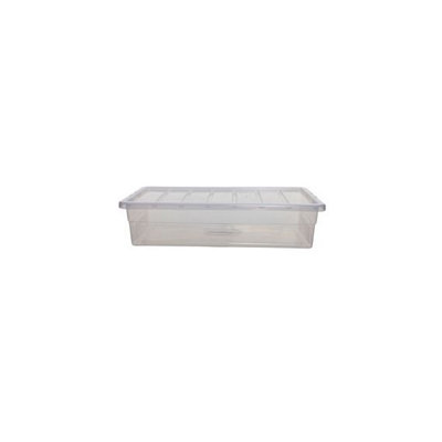 Elixir Gardens Space Master Clear Plastic 40L Storage Box x1
