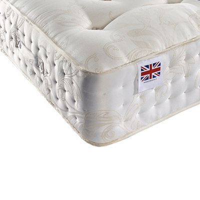 Elizabeth Natural Pocket Mattress, Size Double