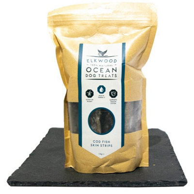 Elkwood Cod Fish Skin Strips 120g