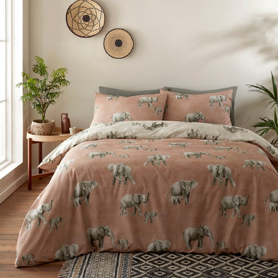 Ella the Elephant Reversible Duvet Cover Set | DIY at B&Q
