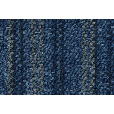 Elland Tile 8458 Dark Blue Contract Carpet Tiles for Domestic & Light ...