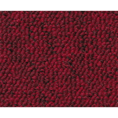 Elland Tile Ruby Red Modern Contract Carpet Tiles for Domestic & Light ...
