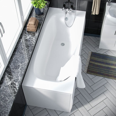 Ellen 1700mm Bath, WC Unit, Back To Wall Toilet, Vanity Basin Unit ...
