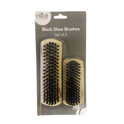 Elliott Economy Shoe Brush Set One Colour (One Size)