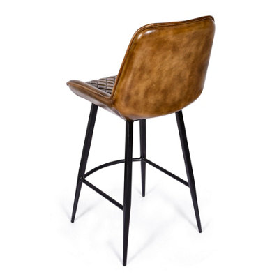 Elm Home And Garden 100% Real Genuine Leather Breakfast Kitchen Bar ...