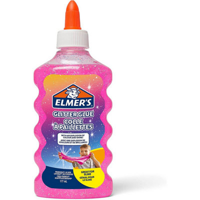 Elmers Pink Glitter Glue