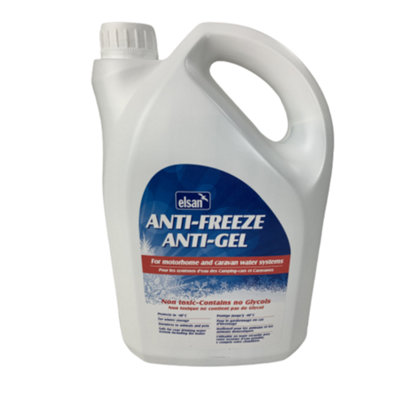 Elsan 4L Anti Freeze for Motorhome and Caravan Water Systems
