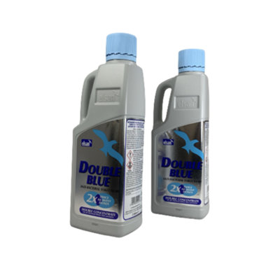 Elsan Double Strength Blue Toilet Chemical Twin Pack 2 x 2L Bottles