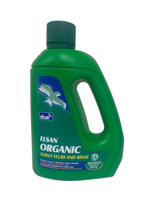 ELSAN ORGANIC 2L BIODEGRADABLE TOILET FLUID AND RINSE