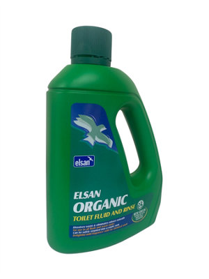 ELSAN ORGANIC 2L BIODEGRADABLE TOILET FLUID AND RINSE