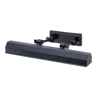 Elstead Chawton 2 Light Medium Picture Wall Light Black, E14